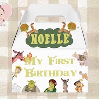 Custom Shrek Shaker Gable Boxes - Etsy