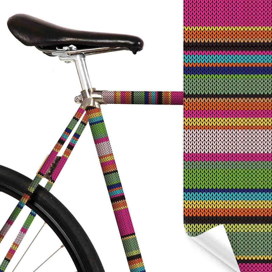 MOOXIBIKE Pattern Urban Knitting Knitting Pattern Bicycle Foil - Etsy