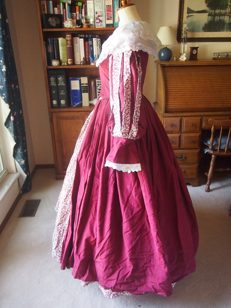 THEATER-MADE Authentic Reenactment Gown - Queen Elizabeth Elizabethan ...