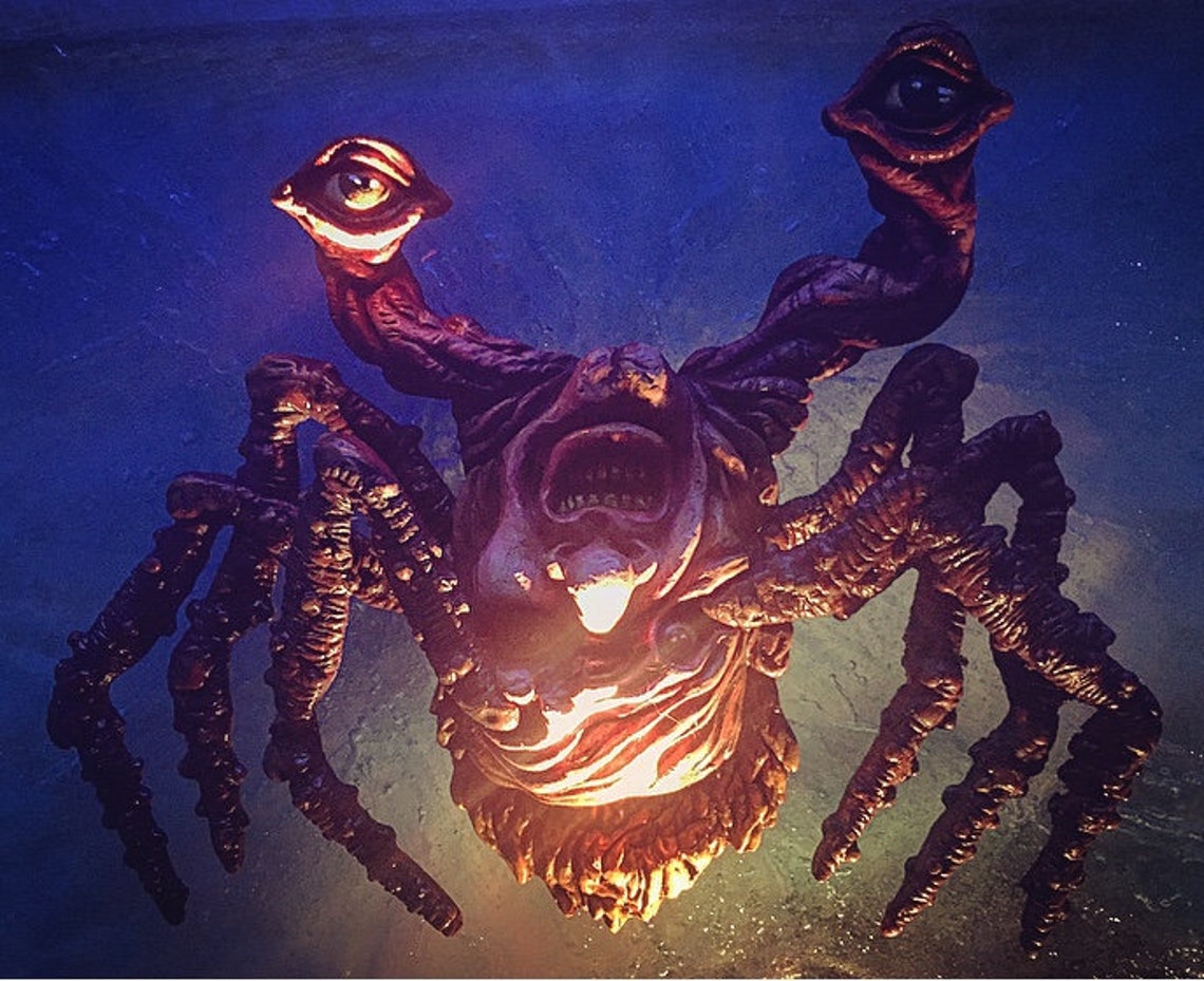 RETIRED the Thing: Norris Spiderhead Wall Plaque - Etsy