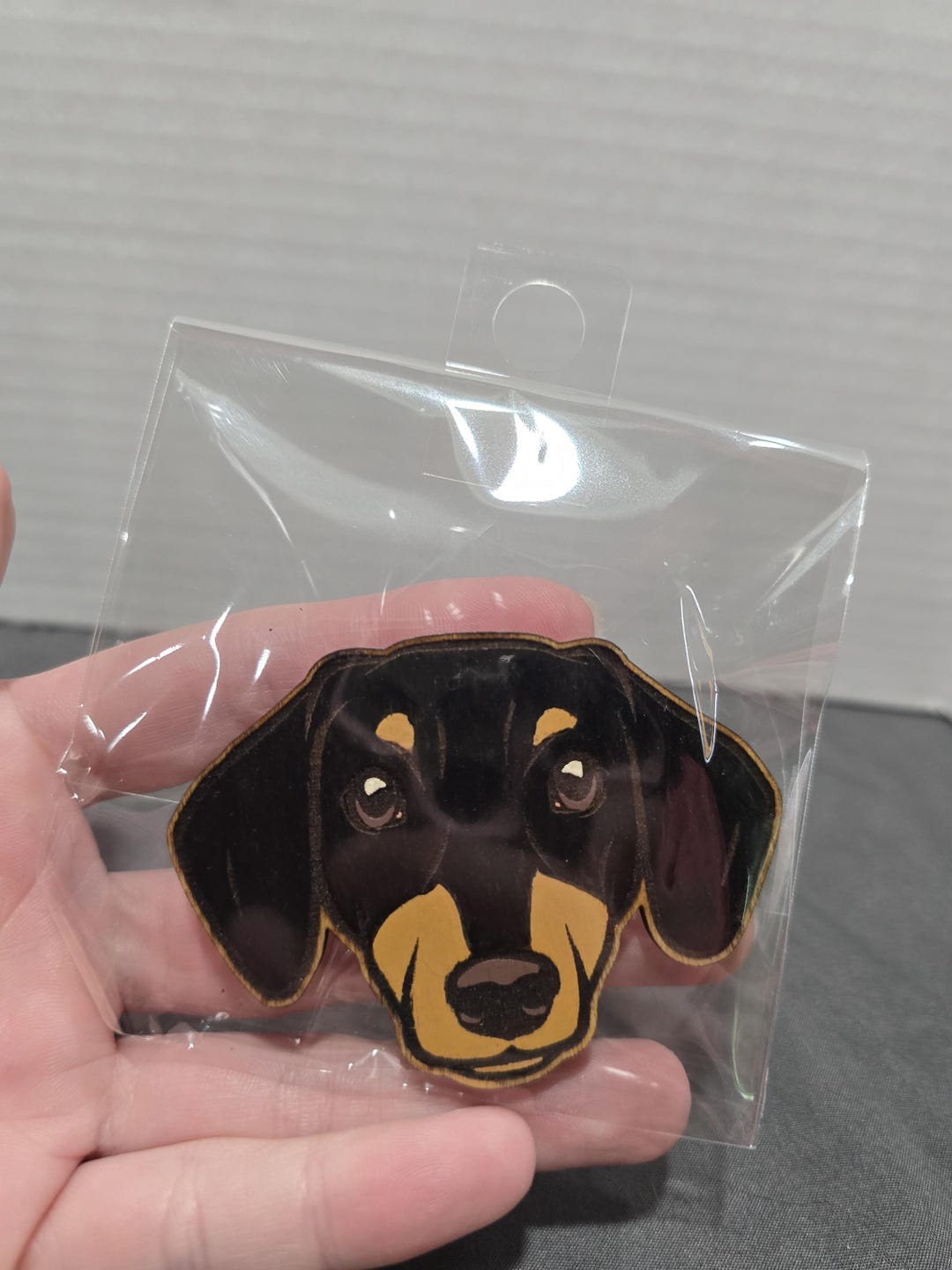 Dachshund Face Magnet-dachshund Dog Magnet-dog Face Magnets-weenie Dog ...