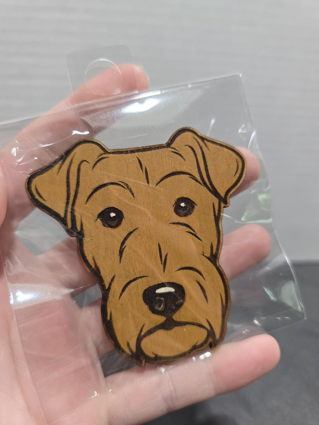 Airedale Dog Face Magnet-airedale Magnet-dog Face Magnets-welsh Terrier ...