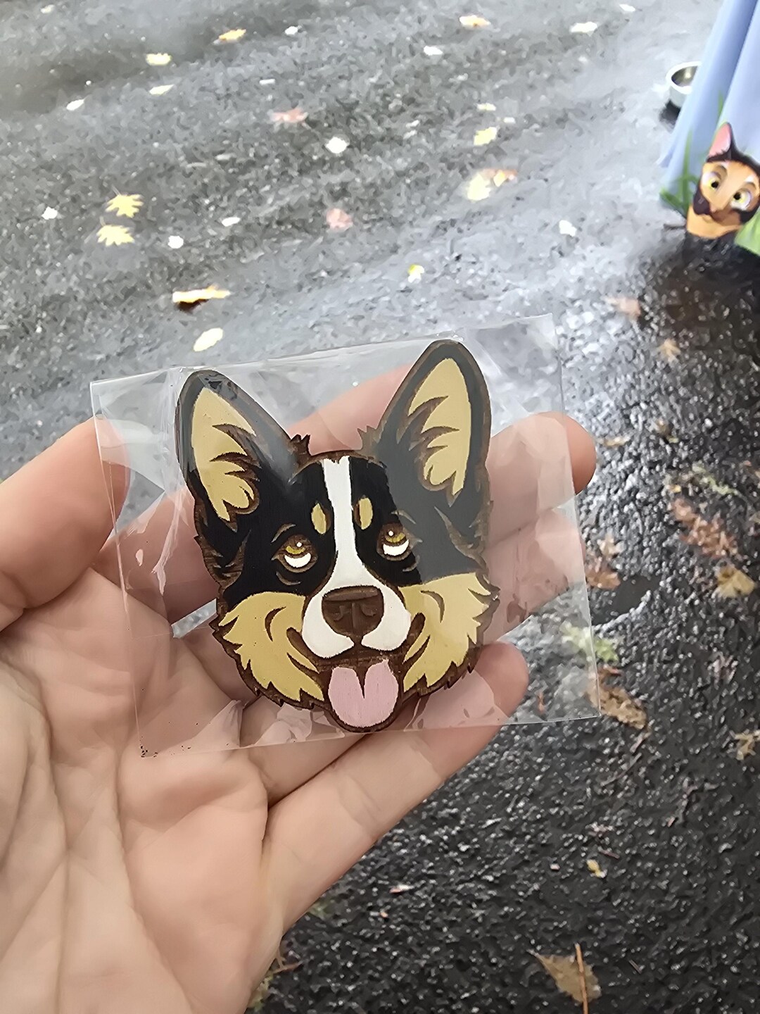 Corgi Dog Face Magnet-corgi Magnet-corgi Dog Face Magnets-welsh Corgi ...