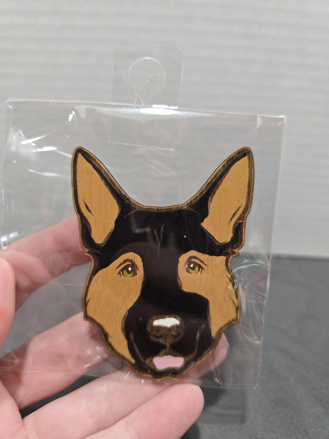 German Shepherd Dog Face Magnet-german Shepherd Magnet-dog Face Magnets ...