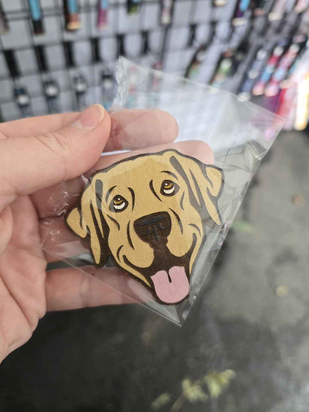 Labrador Retriever Dog Face Magnet-lab Retriever Dog Magnet-dog Face ...