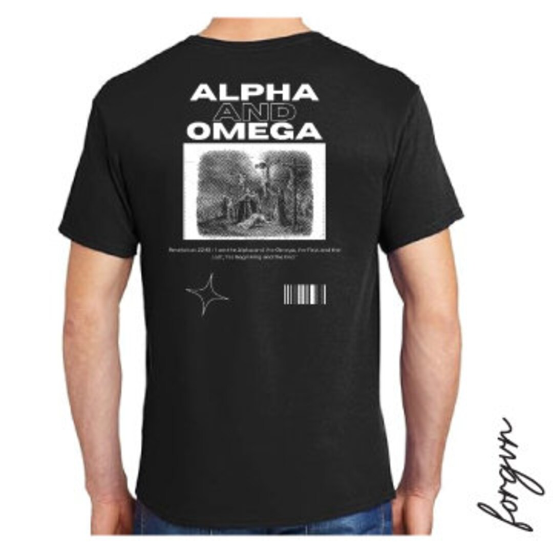 Revelation 22:13 T-shirt by Forgvn Clothing - Etsy