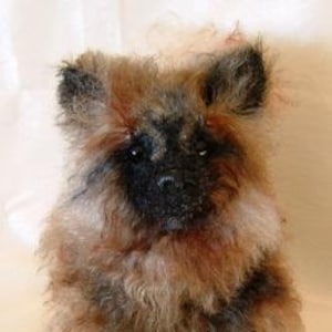 Kaisha Keeshond Dog Pattern Bearflair Alaine Ferreira, Mohair Bear ...