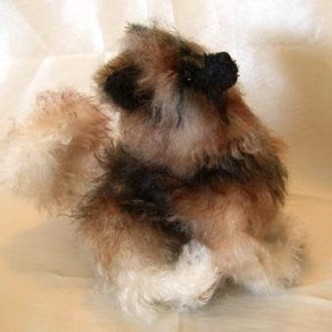 Kaisha Keeshond Dog Pattern Bearflair Alaine Ferreira, Mohair Bear ...