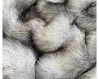 Wolf Faux Fur Fabric - Etsy