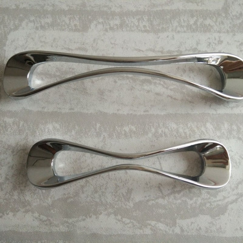 Silver Drawer Pulls - Etsy