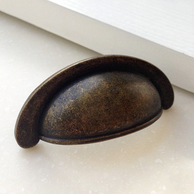Bronze Drawer Pull - Etsy