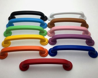 3.75 Colorful Knob Drawer Pulls Kitchen Cabinet Door | Etsy