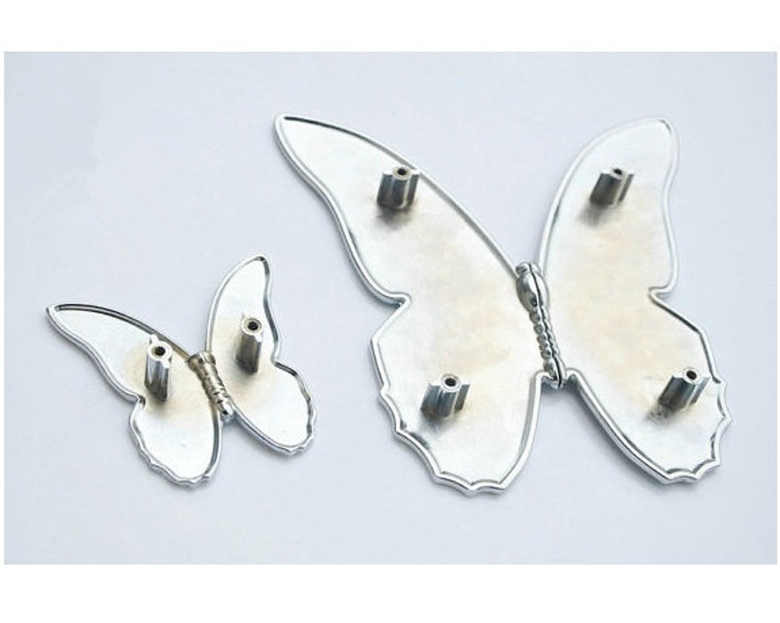 Butterfly Dresser Knobs Pulls Drawer Pull Handles / Kitchen - Etsy