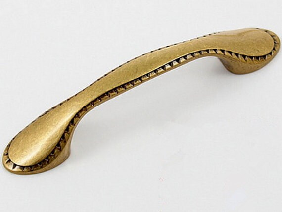 Dresser Drawer Pulls Handles Knobs Cabinet Knob Embossed Metal | Etsy