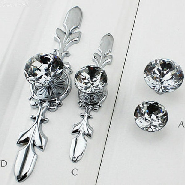 Bling Bling Cabinet Knobs - Etsy