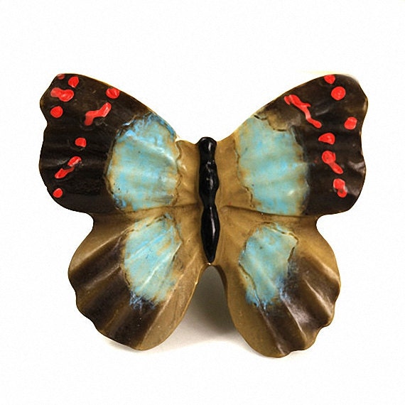 Resin Butterflies Knobs Dresser Knobs / Drawer Knobs Pulls | Etsy