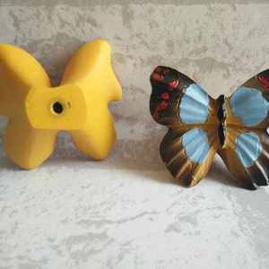 Resin Butterflies Knobs Dresser Knobs / Drawer Knobs Pulls - Etsy