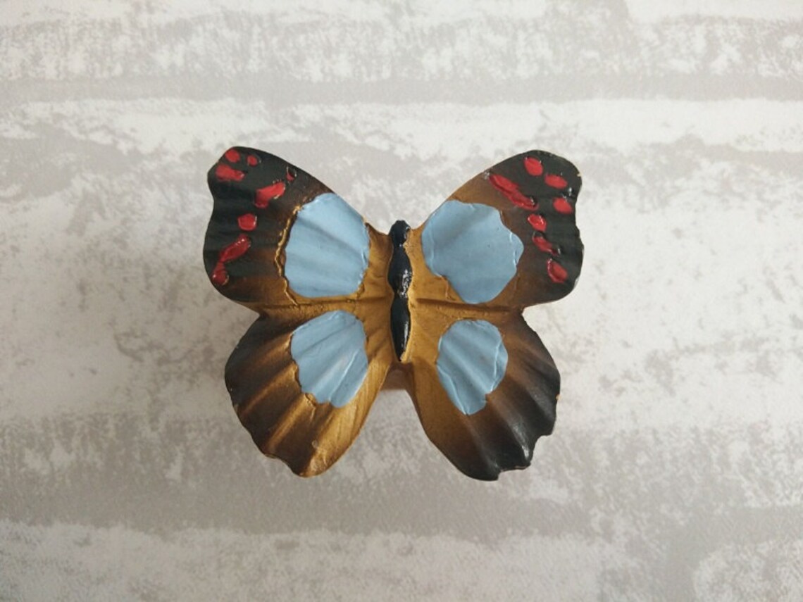Resin Butterflies Knobs Dresser Knobs / Drawer Knobs Pulls - Etsy