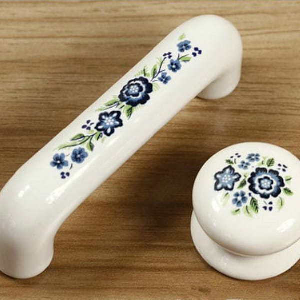 Ceramic Drawer Pulls - Etsy