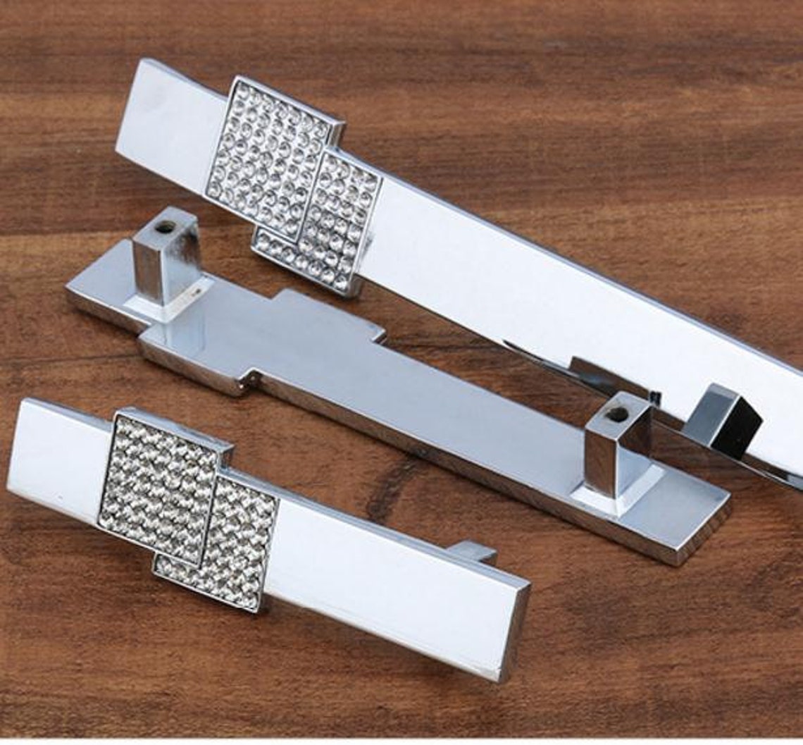 3.75 5 6.3glass Dresser Drawer Handles Pulls - Etsy