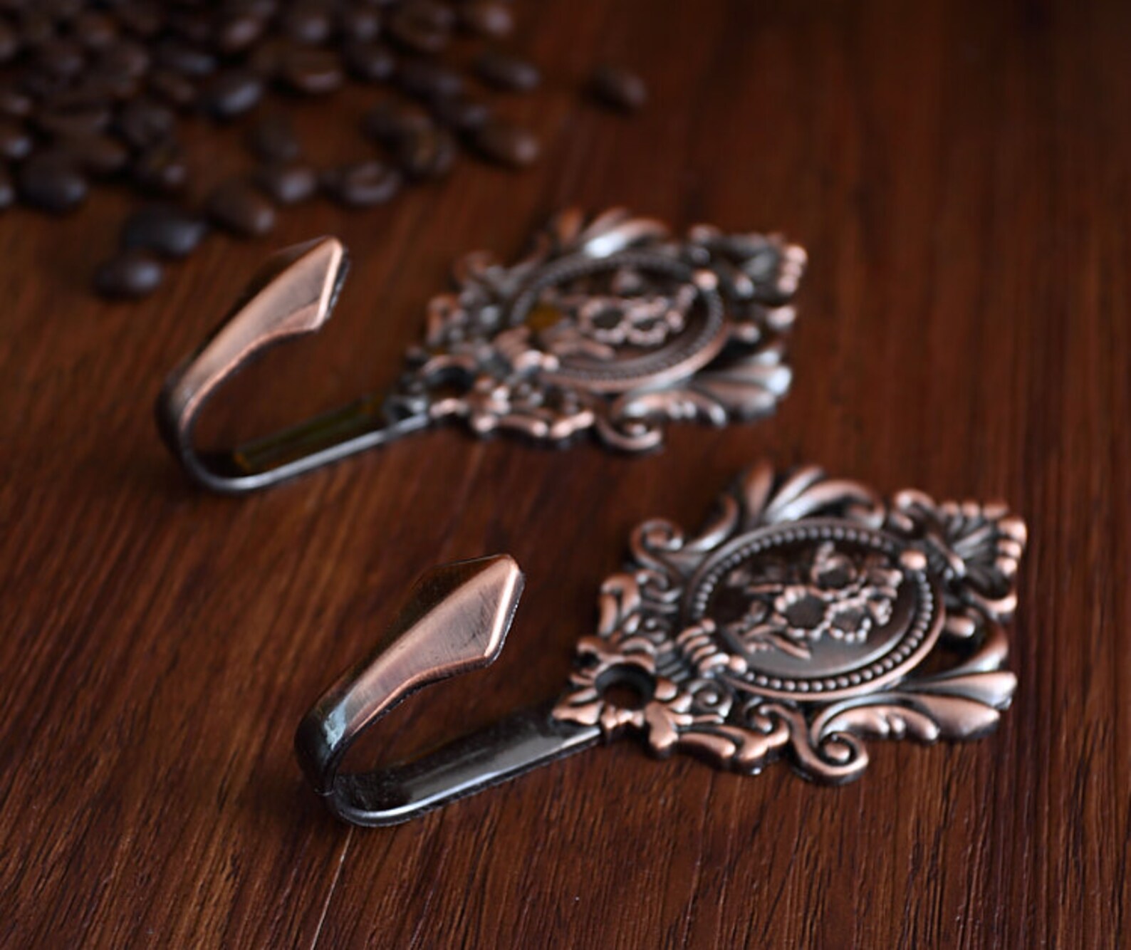 Antique Hook Decorative Hooks Wall Hooks Antique Bronze Metal - Etsy