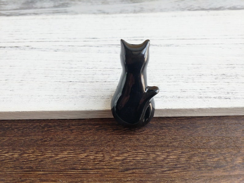 Black Cat Shabby Chic Dresser Knob Pull Drawer Knobs Pulls | Etsy