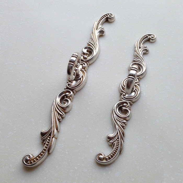 Poignées de tiroir Shabby Chic commode poignées / Antique - Etsy France