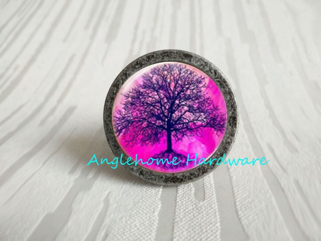 TREE OF LIFE Drawer Knobs Pulls Handles / Kitchen Cabinet Knobs Handle ...