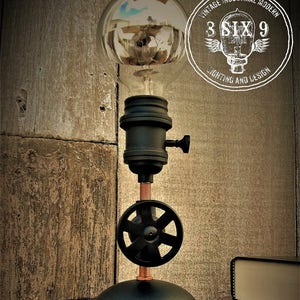 Steampunk Edison Style Desk Lamp, Vintage Lighting, Industrial Lighting ...