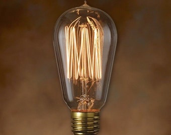 Edison Filament Bulb | Etsy