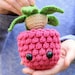 Berry Amigurumi Patterns - Pattern Ebook, Strawberry, Raspberry ...