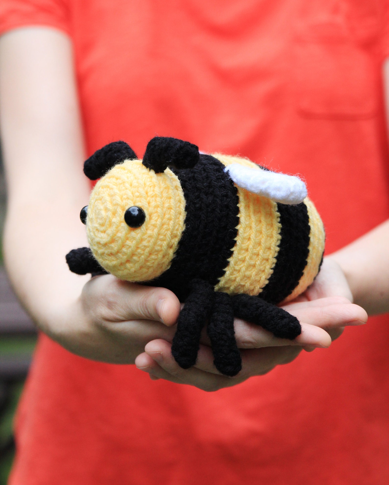 Small Bee Crochet Pattern Cute Bee Amigurumi Pattern Kawaii - Etsy