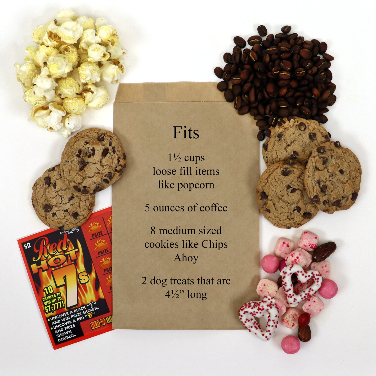 Birthday Party Treat Bags, Goodie Bags, Favor Bags, Kraft Brown Bags ...