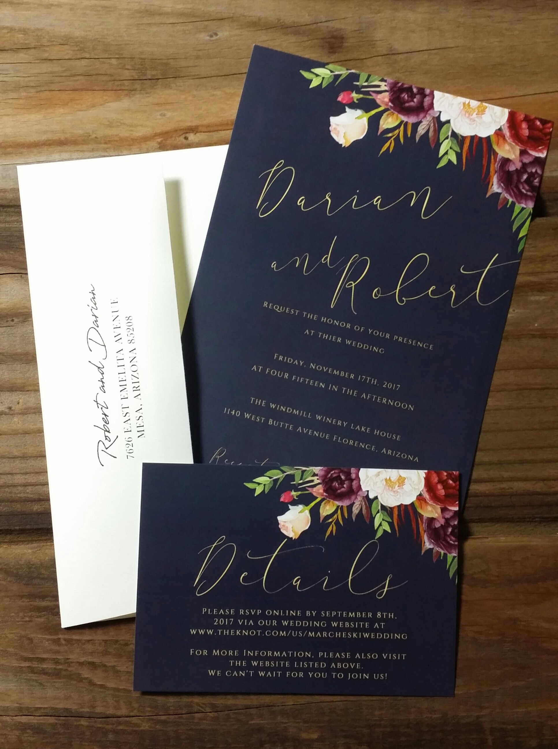 PRINTED A7 Envelopes Match or Compliment Your Wedding or | Etsy