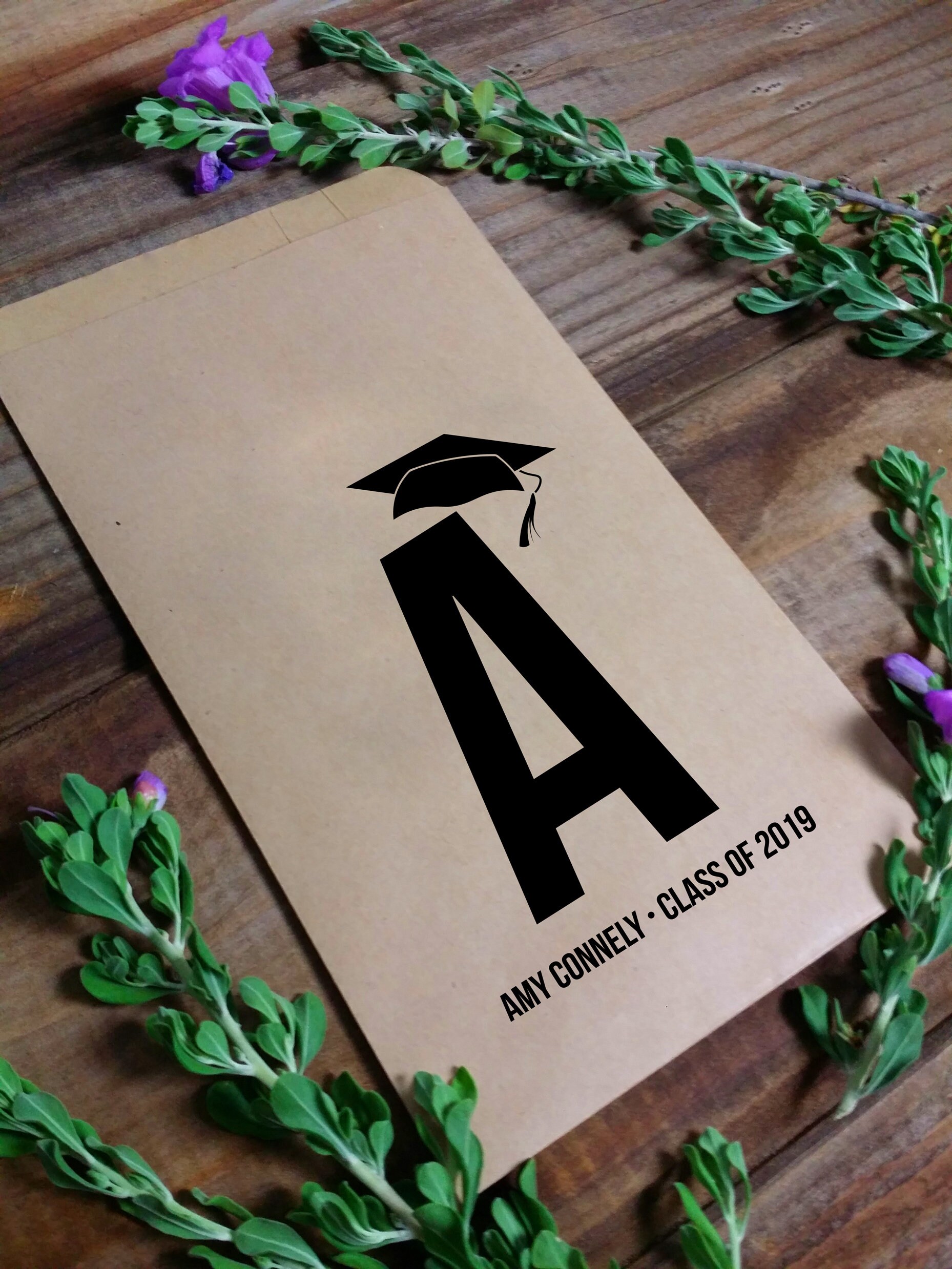 Minimal Graduation Party Treat Bags Goodie Bags Favor Bags | Etsy