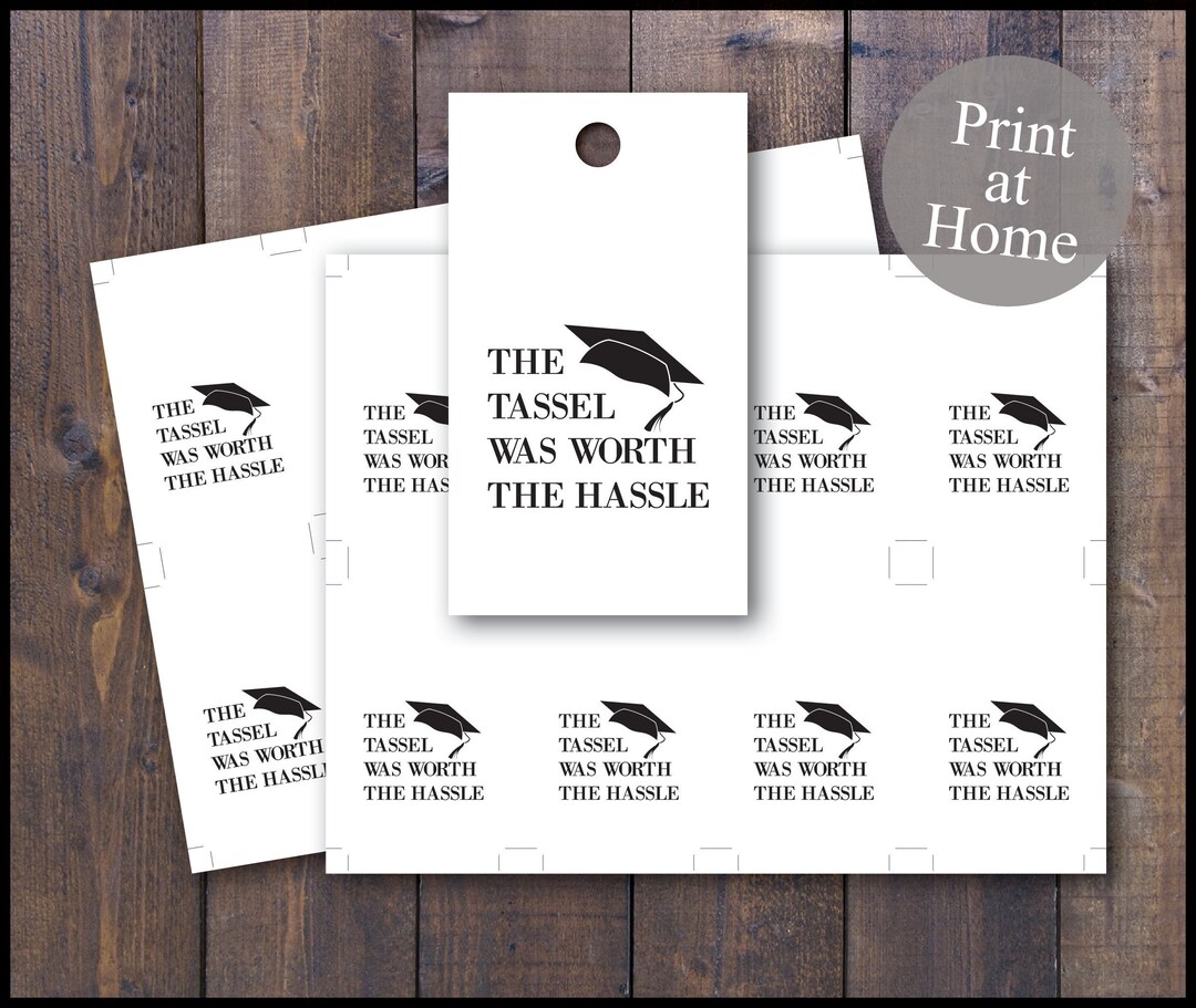 Class of 2023 Tags, DIGITAL DOWNLOAD, Party Favor Tags, Graduation ...