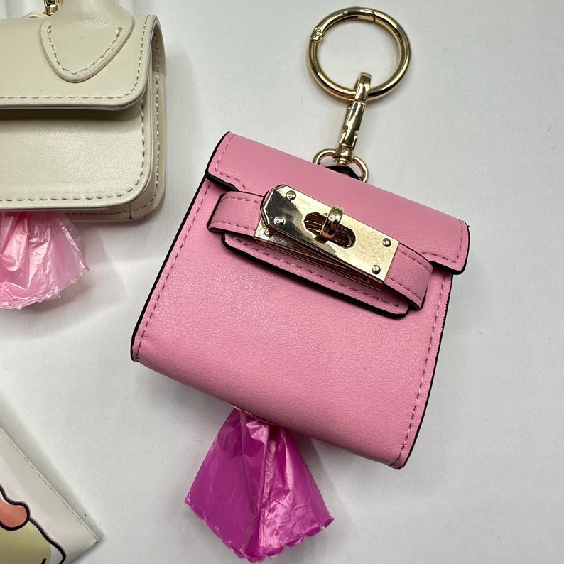 Designer Dog Poop Bag Holder: Mini Purse Waste Bag Dispenser - Etsy