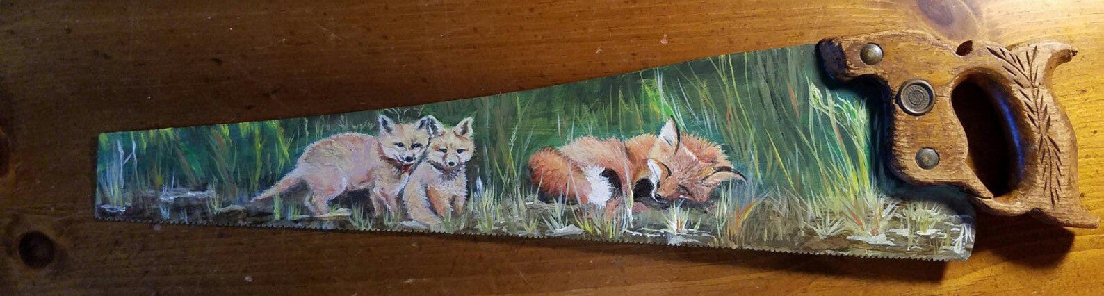 Painted Saws Custom Made to Order | Etsy