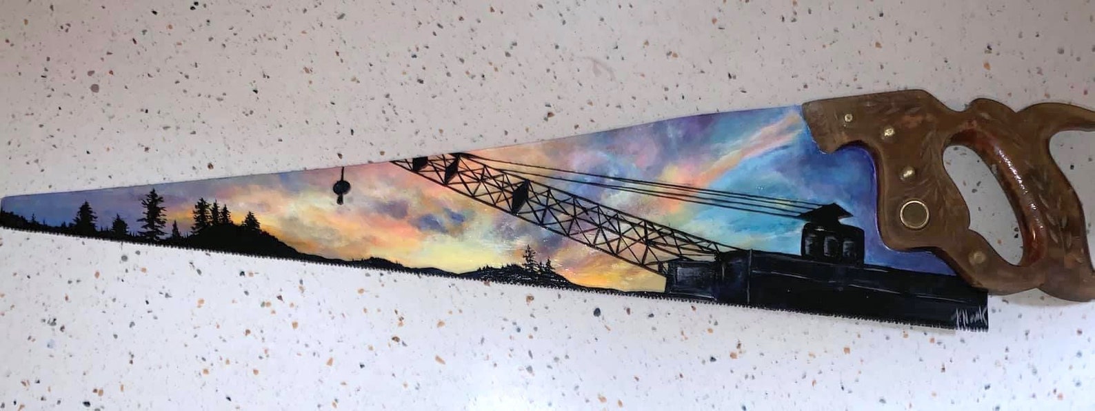 Painted Saws Custom Made to Order | Etsy