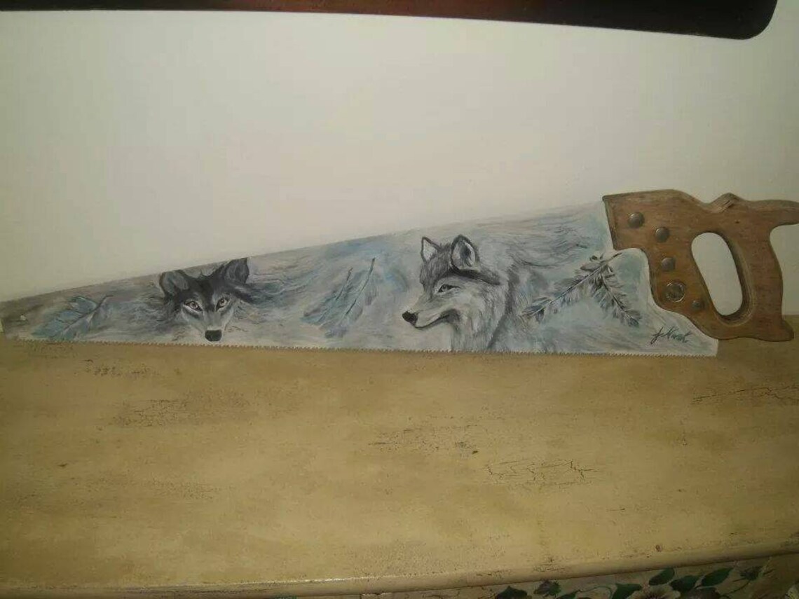 Painted Saws Custom Made to Order | Etsy