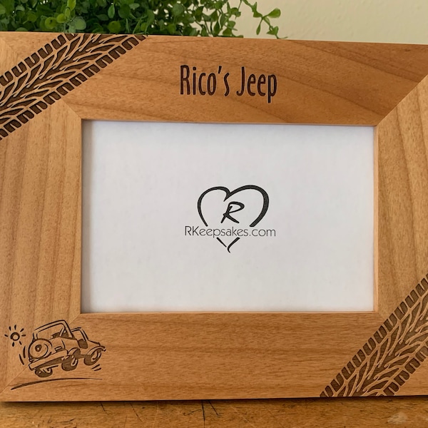 Jeep Picture Frame - Etsy