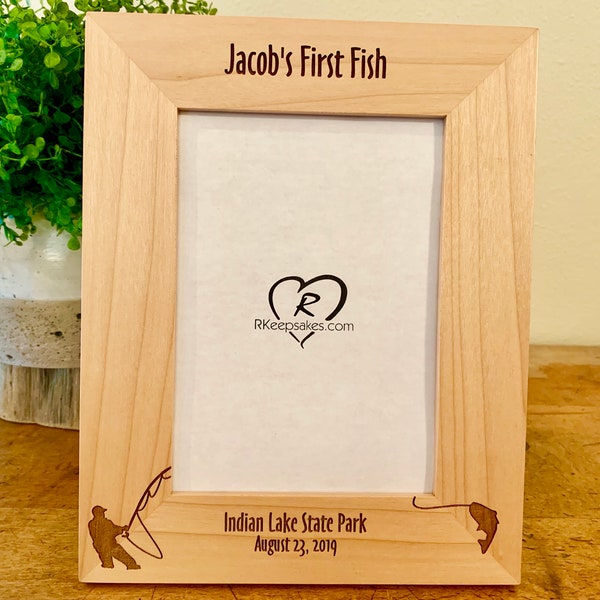 Framed Picture of Fish - Etsy