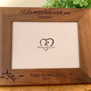 Airplane Picture Frame, Low Wing - Etsy