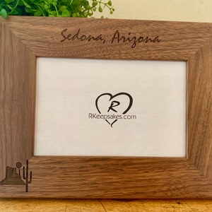 Desert Picture Frame, Arizona, Any Text, Personalized - Etsy