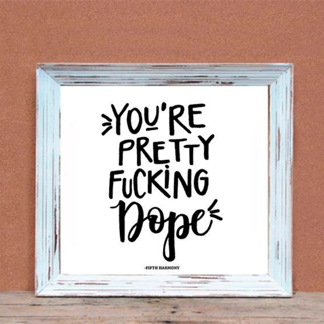 Dope PRINTABLE - Etsy