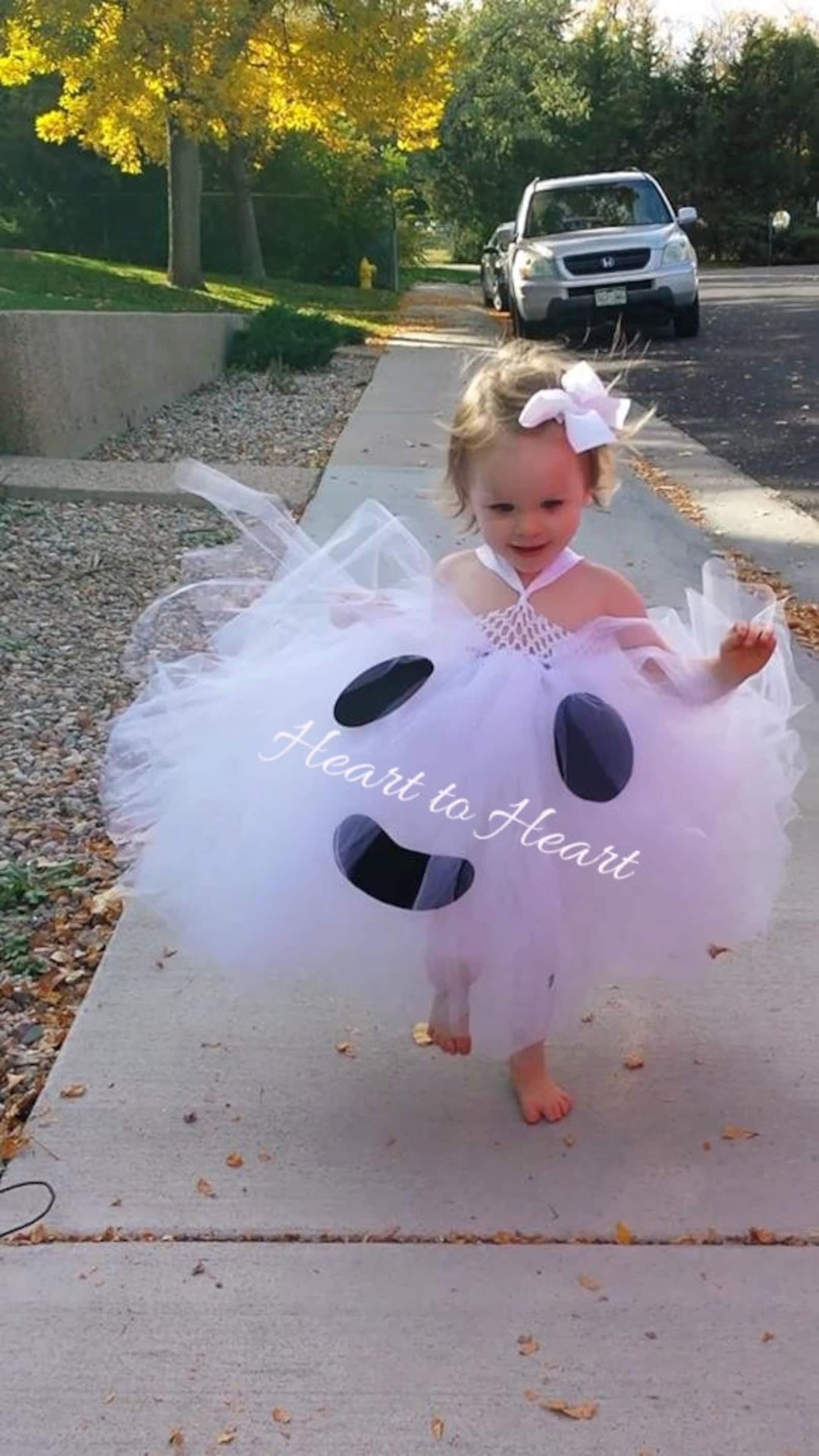 Ghost Tutu Dress Halloween Costume Ghost Costume White Tutu | Etsy
