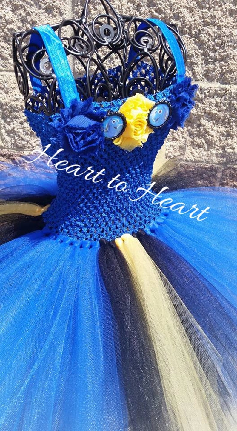 Dory tutu dress nemo tutu dress finding nemo finding dory | Etsy