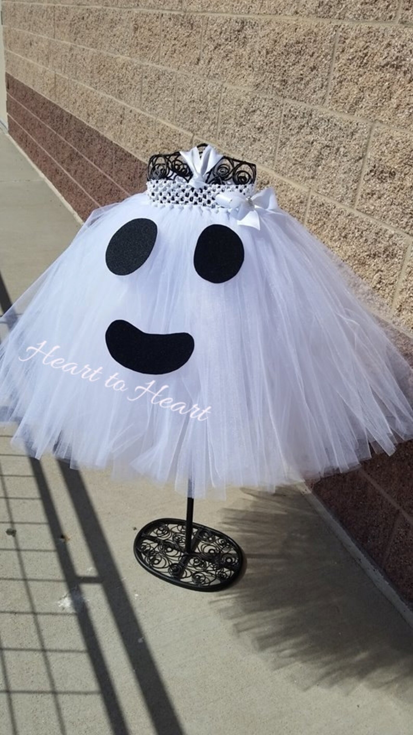 Ghost Tutu Dress Halloween Costume Ghost Costume White Tutu | Etsy