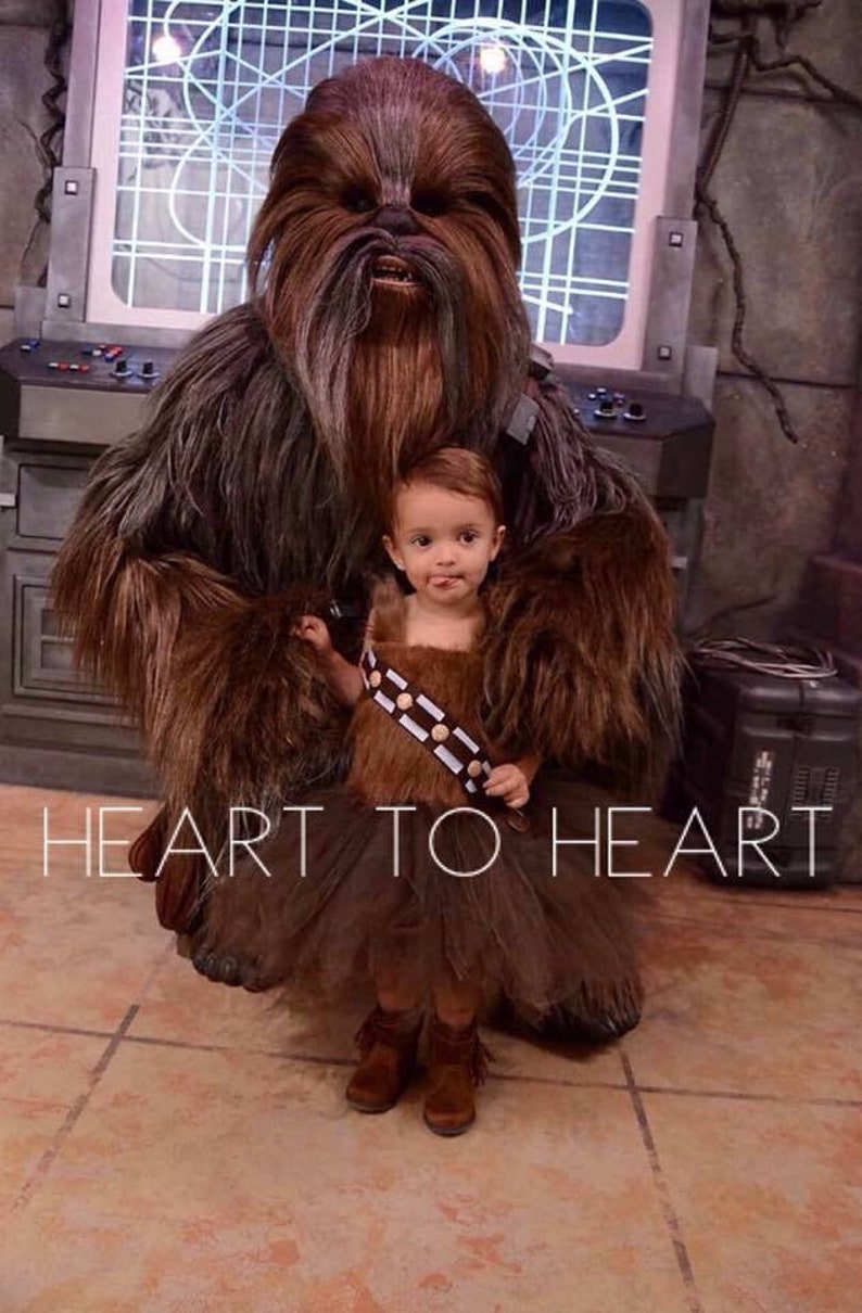 Chewbacca Tutu Halloween Costume Star Wars Tutu Dress Etsy