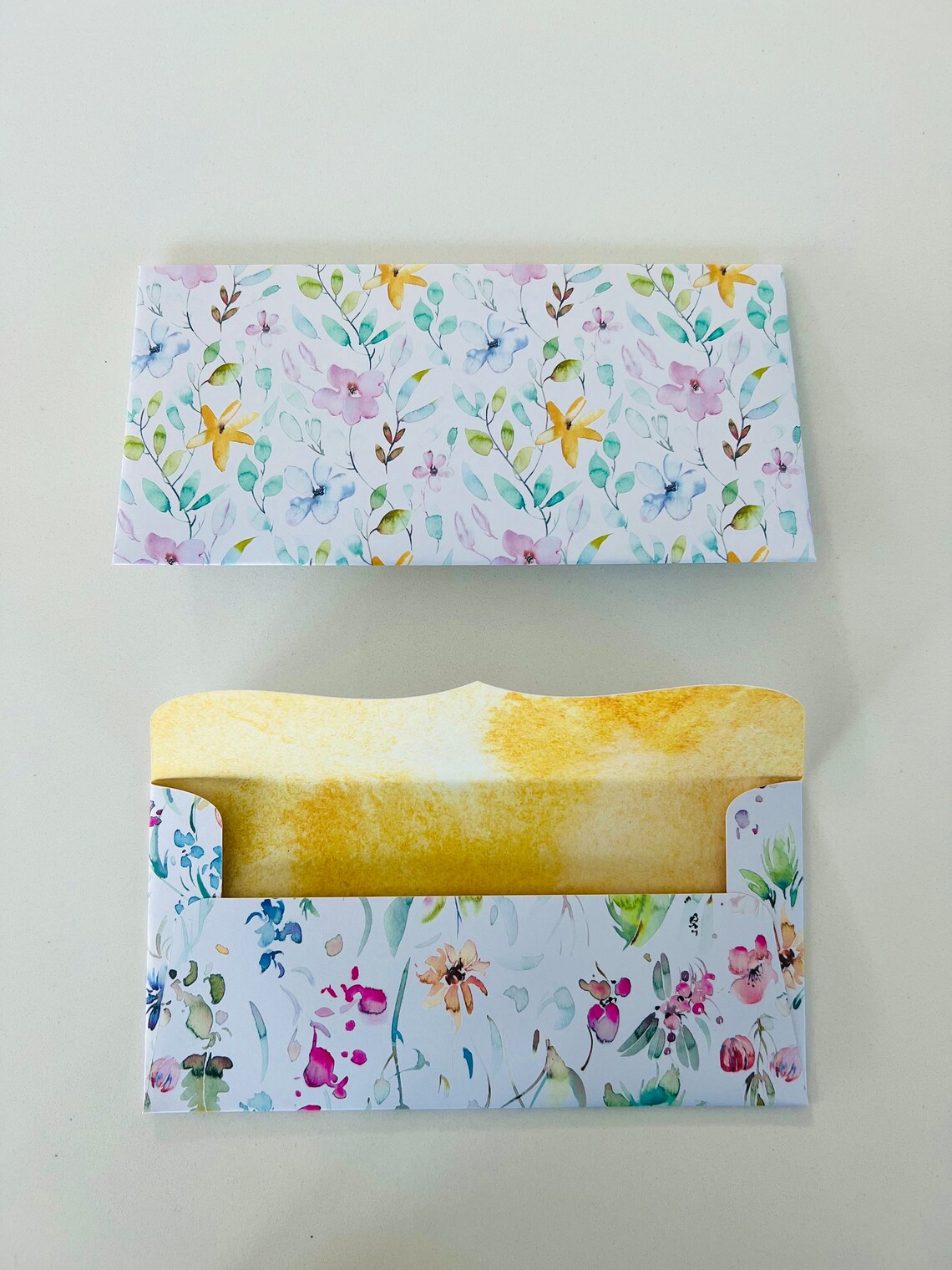 Floral Money Envelopes: Handmade Cash Gift Holders, Set of 10 - Etsy